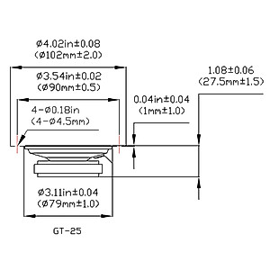 Goldwood Sound, Inc. Sound Module, 4 (GT-25-2)