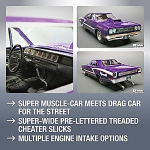 AMT 1969 Plymouth GTX Hardtop Pro Street 1:25 Scale Model Kit