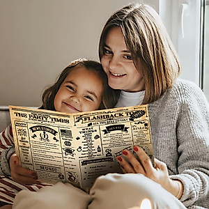 TOYMIS Happy 50th Birthday Cards for Mom Dad, Back to 1973 Retro Happy Birthday Card for Women Funny Creative Birthday Cards for Men Extra Large Birthday Cards for Friend