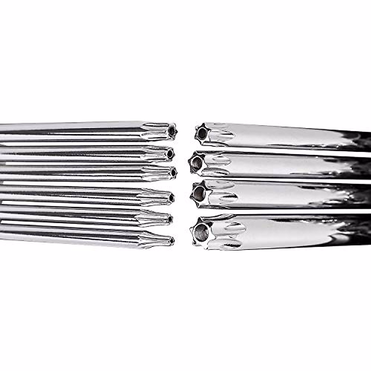 ARES 44000-10-Piece Tamper-Proof Folding Star Key Set - Sizes Include T-6 to T-30 - Corrosion-Resistant CR-V Steel Construction