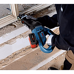 Bosch GSA18V-125N-RT 18V EC Brushless 1-1/4 in.-Stroke Multi-Grip Reciprocating Saw (Tool Only) (Renewed)