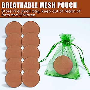 SEEKBIT 10 Pack Squirrel Repellent | Repels Chipmunk Rodent Mice | Peppermint Oil Attic, Garden Squirrels Deterrent | Car Engines Under Hood Pest Repeller | Waterproof Long Lasting, Bags