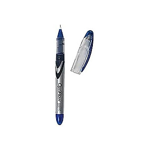 STAPLES 704789 Optiflow Needle-Tip Rollerball Pens Fine Point Blue Dozen (15195)