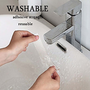 3 PCS Double Sided Adhesive Duct Tape Heavy Duty,Waterproof Reusable Strong Wall Tape Picture Hanging Strips Poster Carpet Tape.