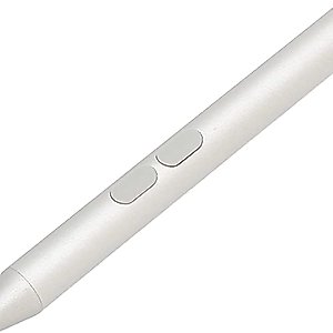 Silver Capacitive Stylus Pen Wireless Connection 256 Levels of Pressure Sensitivity Easy Access for Computer and Tablet