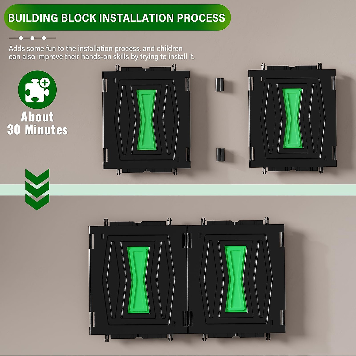 Efurden Compost Bin Outdoor, 45 Gallon Large Compost Tumbler, Fast and Efficient Dual Chamber Tumbling Composter for Garden, Kitchen, and Yard Waste, Easy Assemble and Turning, Green