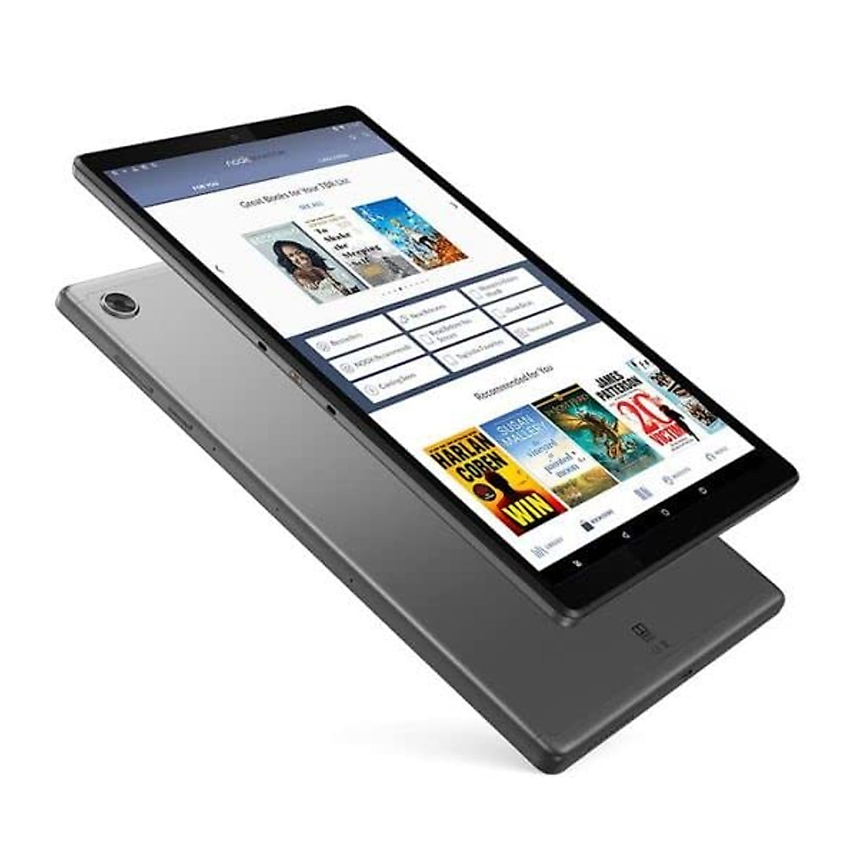 Lenovo Tab M10 HD 2nd Gen 10.1" 32GB WiFi Tablet - Android 10 - with Nook HD e-Reader (Renewed)