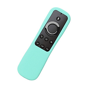 Ueohitsct Silicone Remote Control Case Protective Cover Fit for Amazon Fire TV Stick with Alexa Voice Remote Control