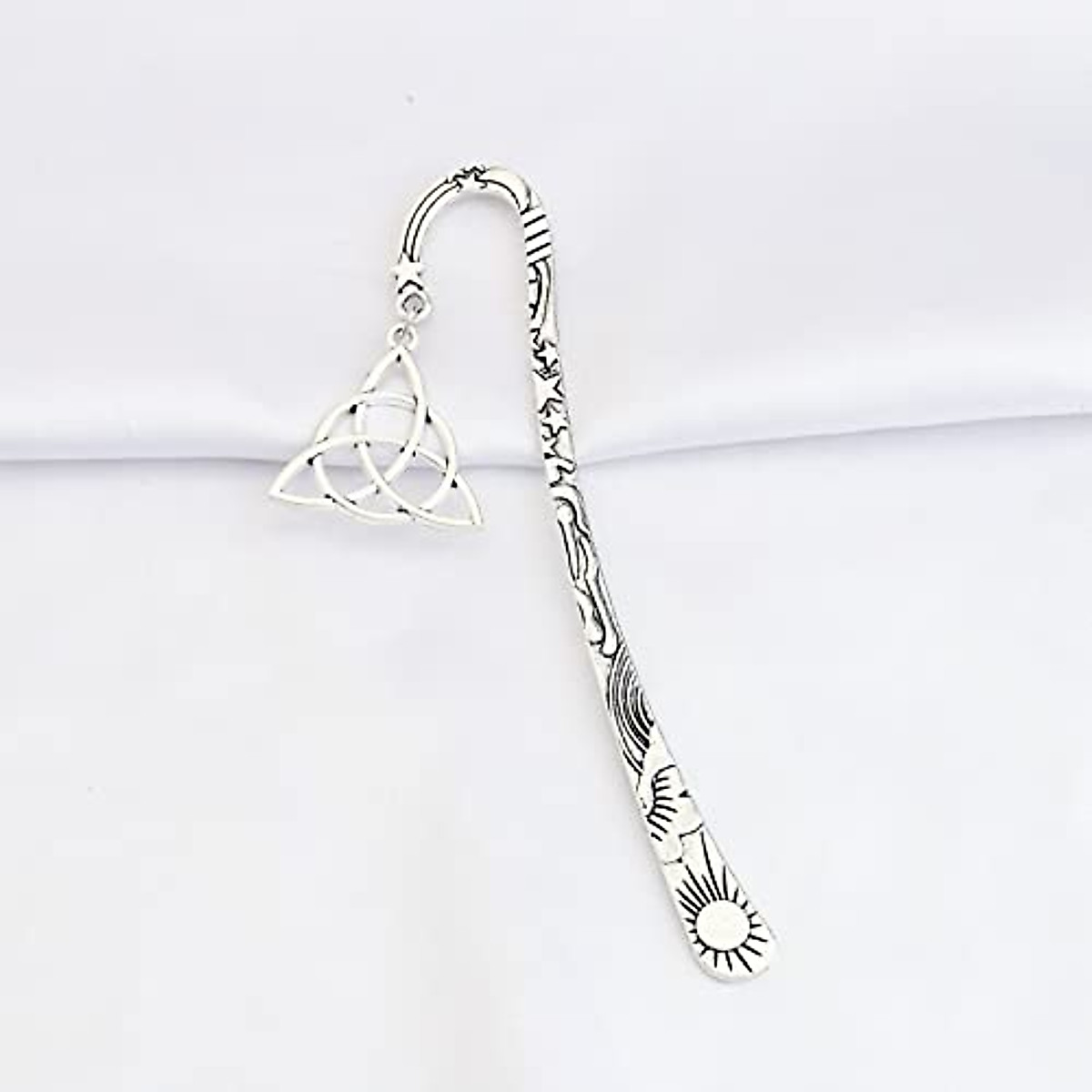 bobauna Celtic Knot Bookmark Irish Jewelry Bookworm Gift for Reader Book Lover (Celtic Knot Bookmark)