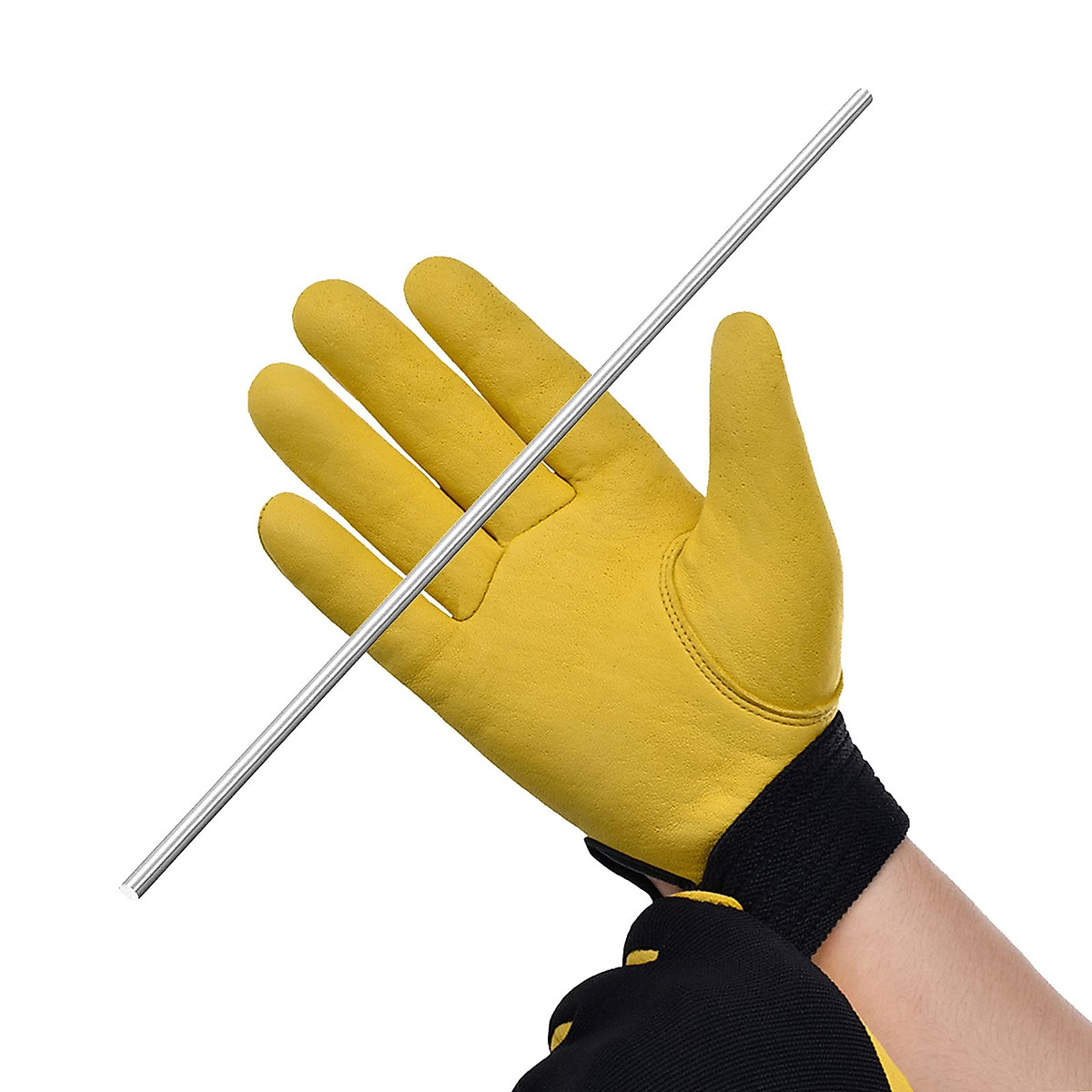 Soft Iron Rod, High Pure Iron Rod, Ideal Core for Making Electromagnets, 0.19" Diameter, 7.9" Long