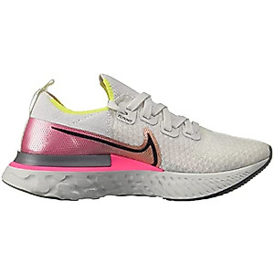 Nike React Infinity Run Flyknit Women's Running Shoe Platinum Tint/Black-Pink Blast Size 8.5