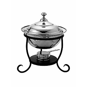 Old Dutch Rectangular Décor Chaffind Chaffing Dish, 3 Qt, Stainless Steel