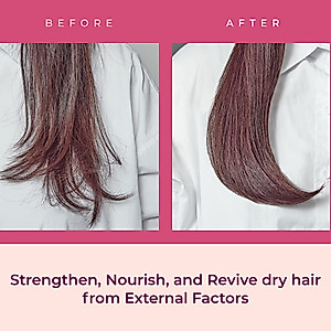 AMOS PROFESSIONAL True Repair Night Cream 6fl oz (180ml) | Intensive Nourishing Leave-In Conditioner for Dry & Damaged Hair | Anti-Frizz, Hydration and Nutrition No Wash & Leave-In Conditioner | Korean Leave-In Conditioner