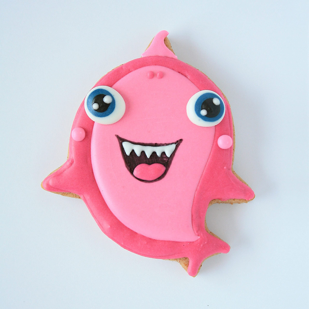 Little Shark Cookie Cutter, 3.75" Made in USA by Ann Clark