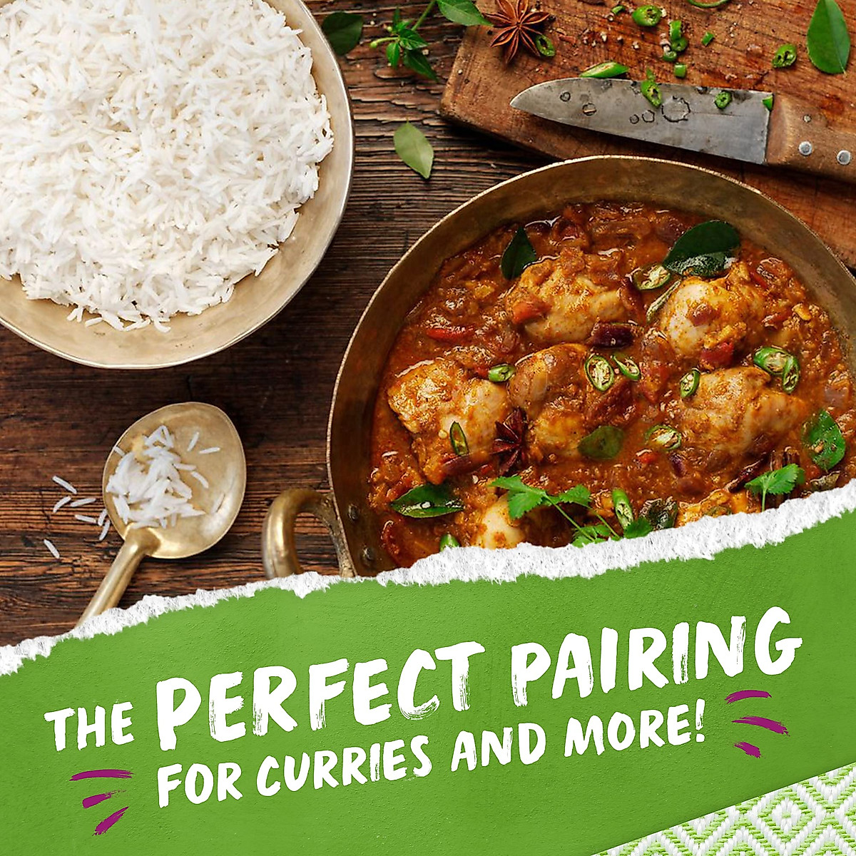 Tilda Ready to Heat Pure Basmati Rice, Convenient Microwaveable Rice, 8.5 Ounce Pouch (Pack of 6)