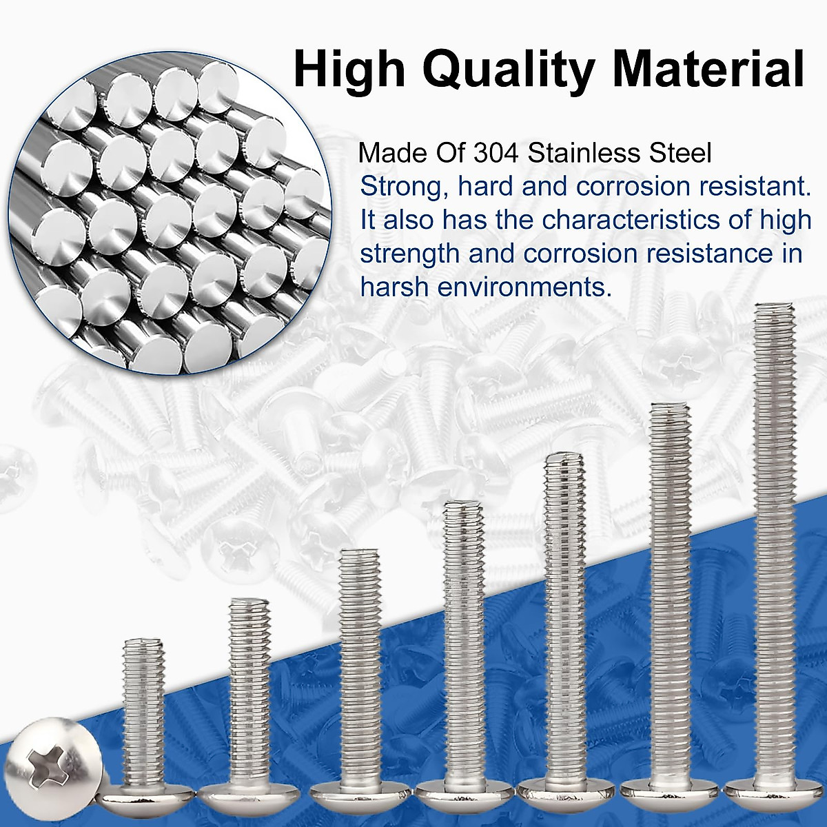 MroMax 30Pcs M4 x 12mm Truss Head Phillips Machine Screws for Cabinet Drawer Knob Pull Handle, 304 Stainless Steel 18-8, Fully Thread, Metric Silver Gray Cross Head Screws Bolts