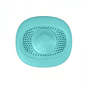 BIENKA Shower Drain kit Sink Silicone Drain Strainer Hair Catcher Rubber Shower Bathtub Floor Filter Water Stopper Bathroom Kitchen Deodorant Plug Tools Floor Drain (Color : Green)