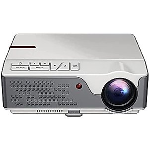 ONOTEC WiFi Mini Projector 4000L Full HD 1080P and 250" Supported, Portable Wireless Mirroring Projector for iOS/Android/TV Stick/PS4/PC Home & Outdoor
