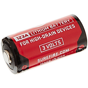 SureFire 6 Pack 123A Lithium Batteries
