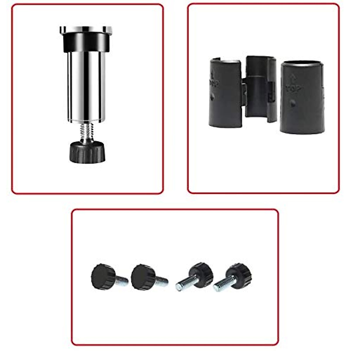 Apollo Hardware Chrome 4-Shelf Wire Shelving with Wheels 14"x24"x48" (Chrome)