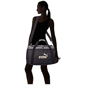 PUMA womens Evercat No. 1 Logo Duffel Bags, Pink/Grey, One Size US