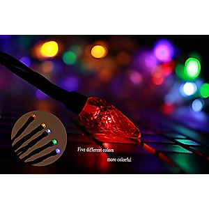 Cewuidy LED Christmas Lights Charging Cable,USB and Bulb Charger,50inch 10led Multicolor Available with Phone 5,6,7,8,X,XR,XS,XS Max,11,11Pro,11Pro Max,SE2,12mini,12,12Pro,12Pro Max etc(1pcs)
