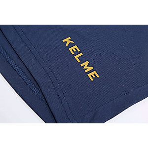 KELME Soccer Jersey Uniform Set Kids Adults Boys Girls - Soccer Jersey and Shorts Athletic Sport Team Youth Football Jersey (Red/Dark Gray, Small)