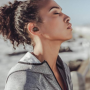SoundPEATS TrueFree True Wireless Earbuds Bluetooth 5.0 in-Ear Stereo Bluetooth Headphones with Microphone Wireless Earphones 15 Hours Playtime, Hands-Free Calls, One-Step Pairing