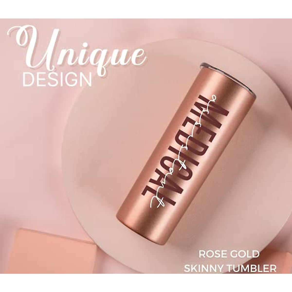 Onebttl Medical Assistant Gifts for Wowen, Gifts for Medical Assistant on Medical Assistant Week, Birthday and Christmas, 20oz Insulated Stainless Steel Tumbler - Medical Assistant