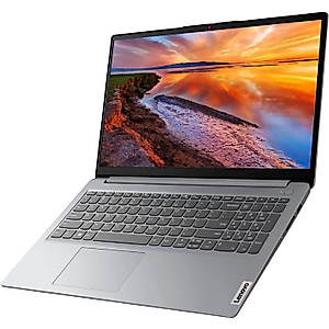 Lenovo 15.6" Laptop, IdeaPad, 8GB RAM, 384GB PCIe SSD, Wi-Fi 6 and Bluetooth 5.1, HDMI, SD Card Reader, 15.6" HD Anti-Glare Display, AMD Athlon Dual-core Processor, Windows 11 S, JVQ MP, Gray