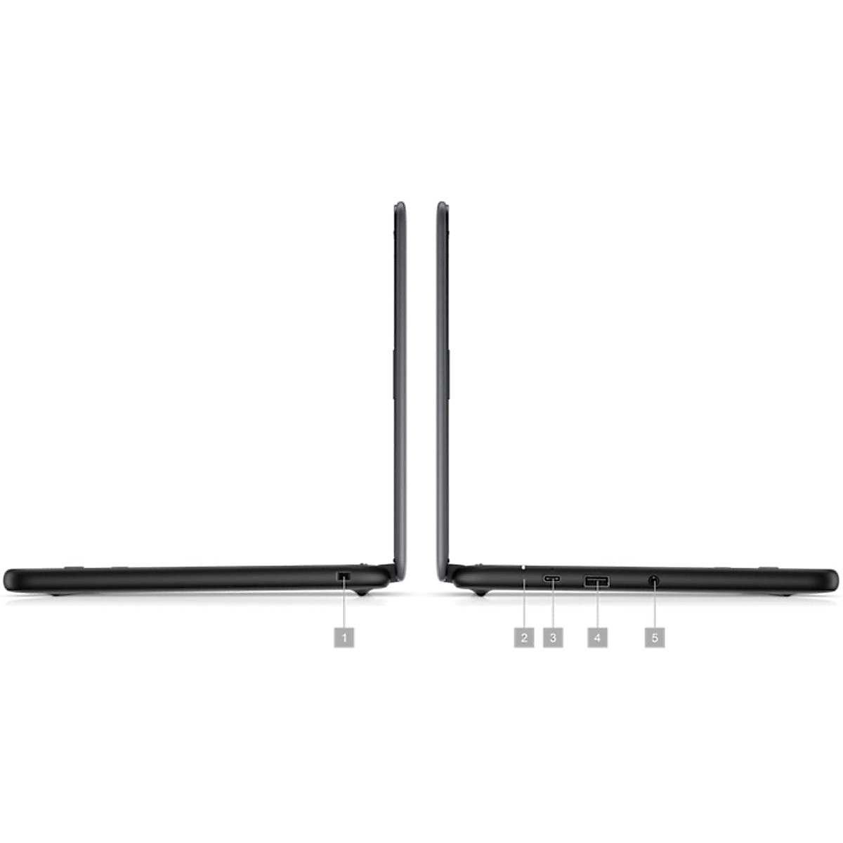 Dell Chromebook 11 3110 Laptop (2022) | 11" HD Touch | Core Celeron - 32GB SSD - 4GB RAM | 2 Cores Chrome OS (Renewed)