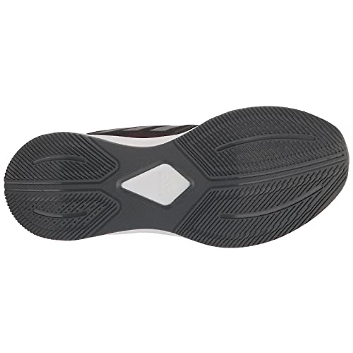 adidas Men's Duramo Protect Running Shoe, Black/Grey/Impact Orange, 10.5