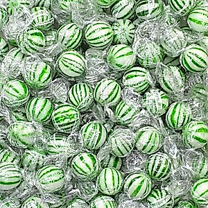 Spearmint Jumbo Mints - 2 Pound Bag - Bulk Jumbo Mint Mints - Individually Wrapped Candies