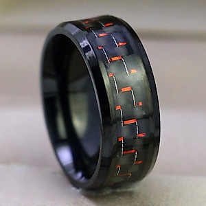 Two Rings His Hers Wedding Ring Sets Couples Rings Women's Black Gold Filled White CZ Wedding Engagement Ring Bridal Sets & Men's Stainless Steel Wedding Band