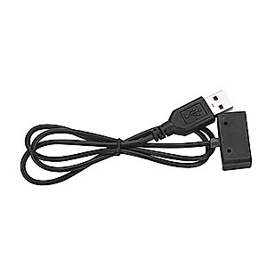 Drone Battery Charging Cable - USB Battery Charger Compatible with DJI Tello Drone, UAV Dedicated Battery Charging Cable, USB Port to Charge Separately (Black)