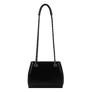 KWANI Radiance Chain Tote Shoulder Bags for Women and Ladies (Micro)