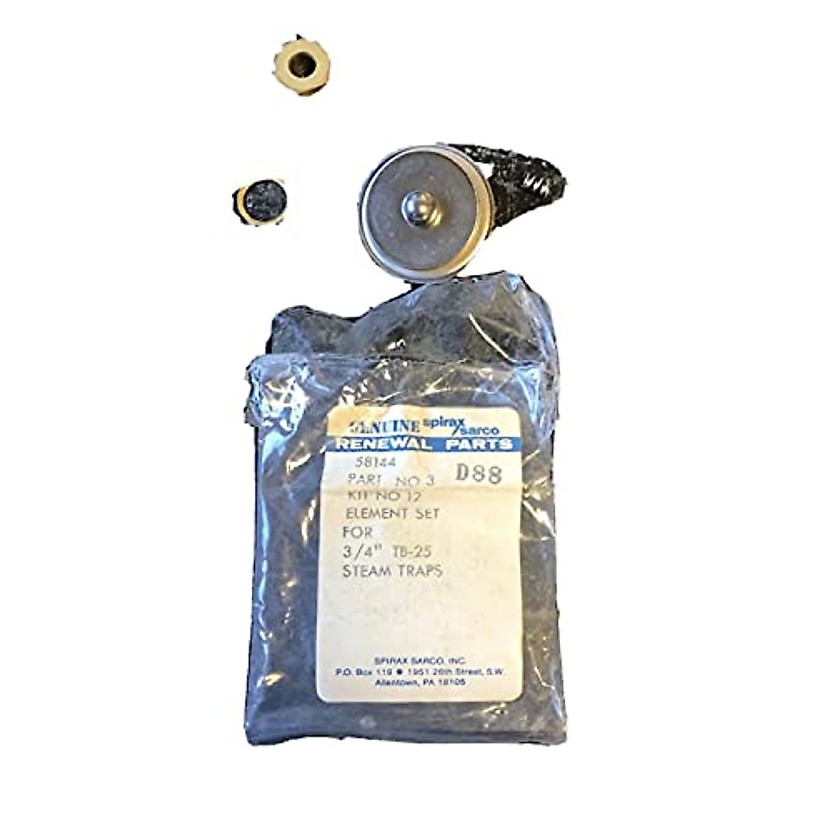 SPIRAX-SARCO, 58144, Element KIT for 3/4 “ TB-25 STEAM Trap.