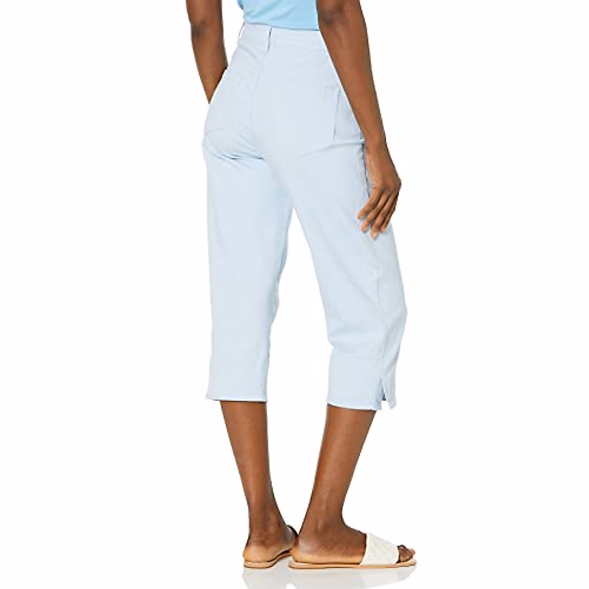 Gloria Vanderbilt Women's Amanda Capri Jean, Blue Breeze, 10