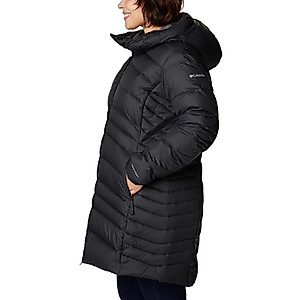 Columbia Women's Autumn Park Down Mid Jacket, Black, X-Large