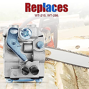 YOFMOO Carburetor Kit Compatible for 021 023 025 MS210 MS230 MS250 Chainsaw WT-286 WT-215 Zama C1Q-S11E C1Q-S11G 1123-120-0603 1123-120-0605 Carb with Filter Fuel Oil Cap