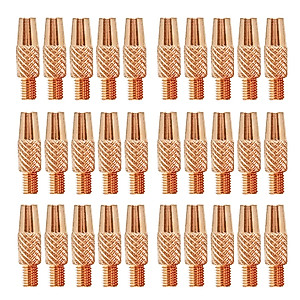 30-PK 186419 .030 Mig Contact Tips 186-419 .030" for Miller Welder Gun Spoolmate 100, 3035, 185 and Hobart Spoolgun DP-3035, SpoolRunner 100,Handler 125, 125 Ez, 130, 140, 190, 210MVP