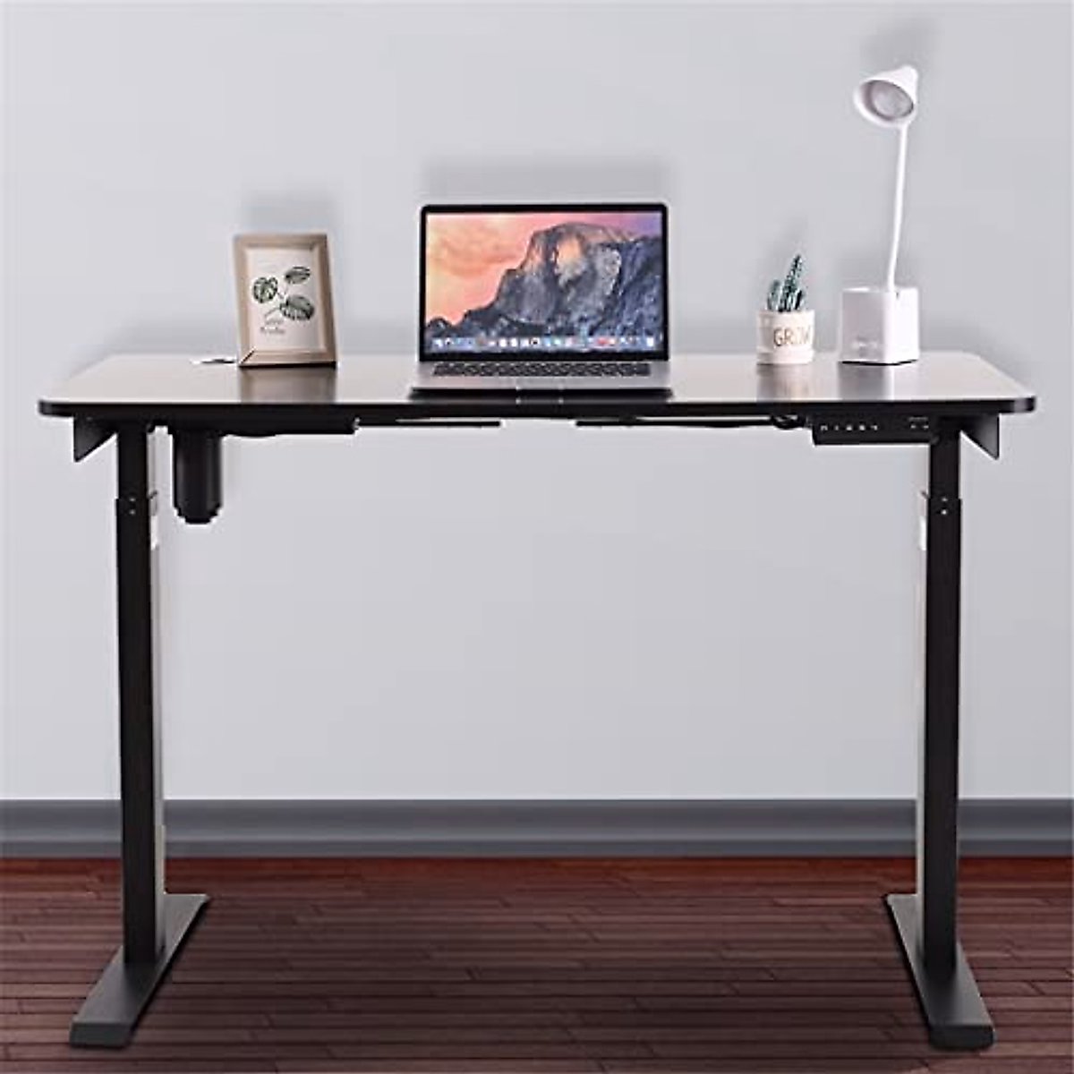 SCKTFS Computer Desk Laptop Desk Rolling Single Electric Height Adjustable Desk for Office Home Furniture (Color : OneColor)