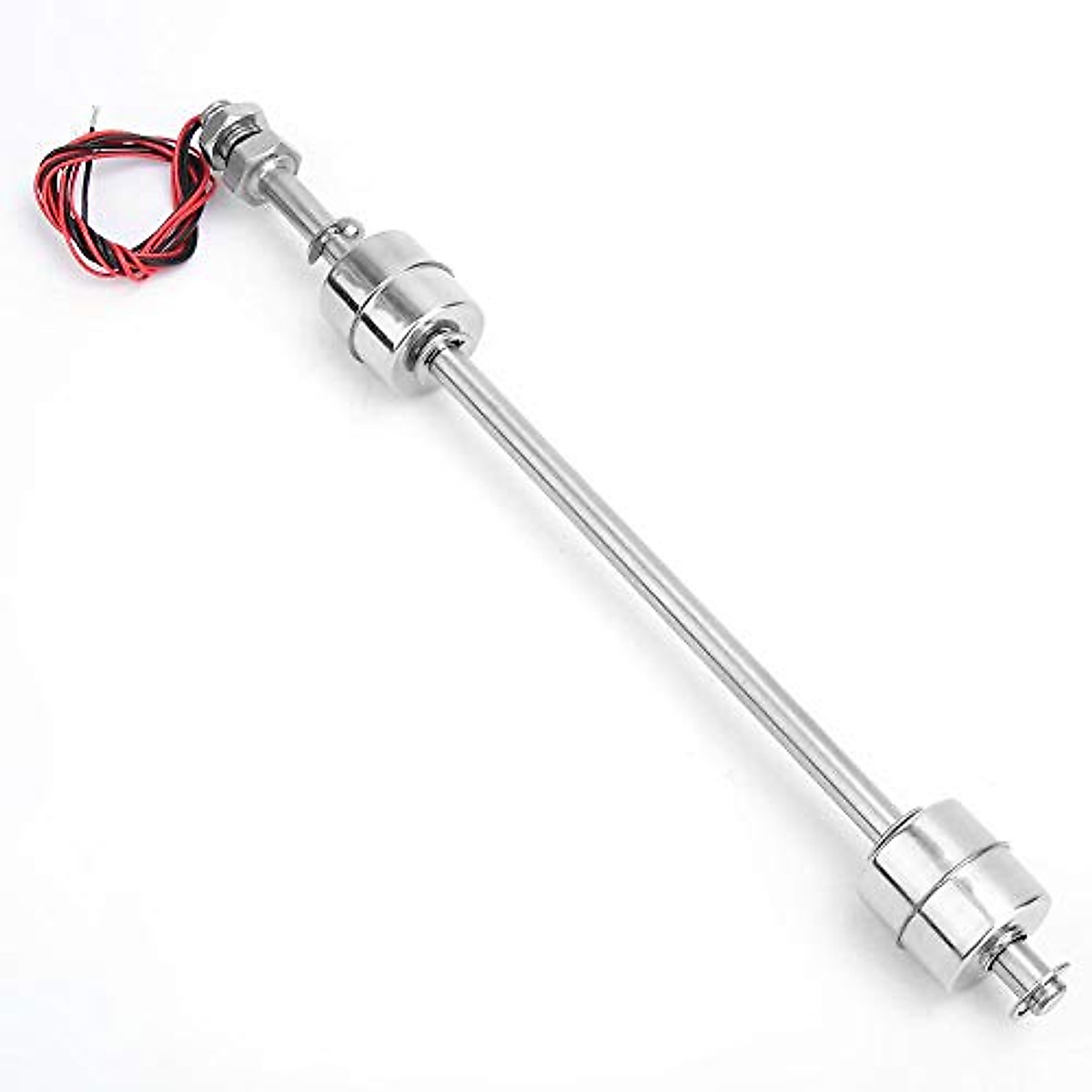 Water Level Sensor - Stainless Steel Double Ball Float Switch Water Level Control Sensor Switch for Pool with Tank(250mm)