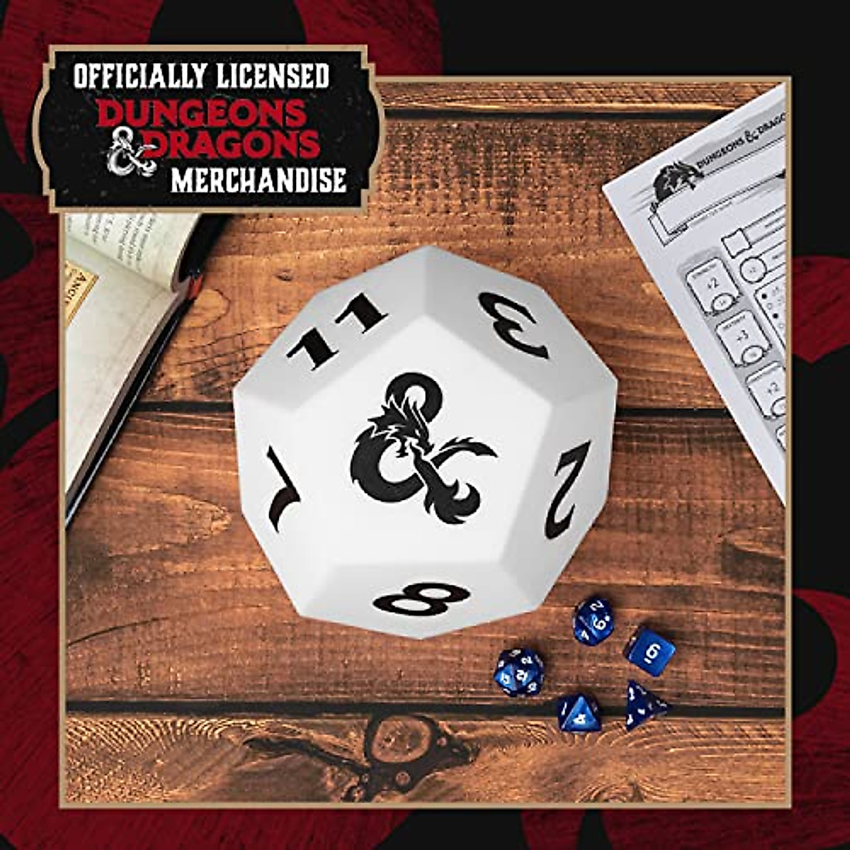 Paladone D12 Light - Battery Powered - Dungeons and Dragons Dice