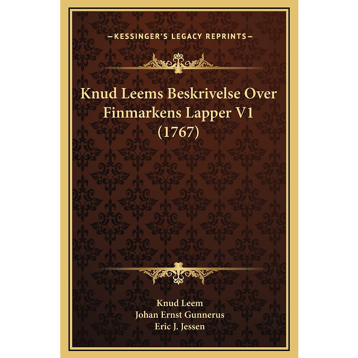 Knud Leems Beskrivelse Over Finmarkens Lapper V1 (1767) (Danish Edition)