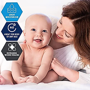 MED PRIDE Skin Protectant 3.5.oz Diaper Rash Ointment - Zinc-Oxide Diaper Rash Cream For Babies With Vitamin A, D & E- Paraben-Free Healing Baby Butt Cream For Rash Treatment & Prevention
