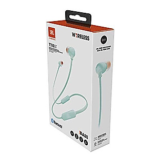 JBL TUNE 110BT - In-Ear Wireless Bluetooth Headphone - Green (Renewed)