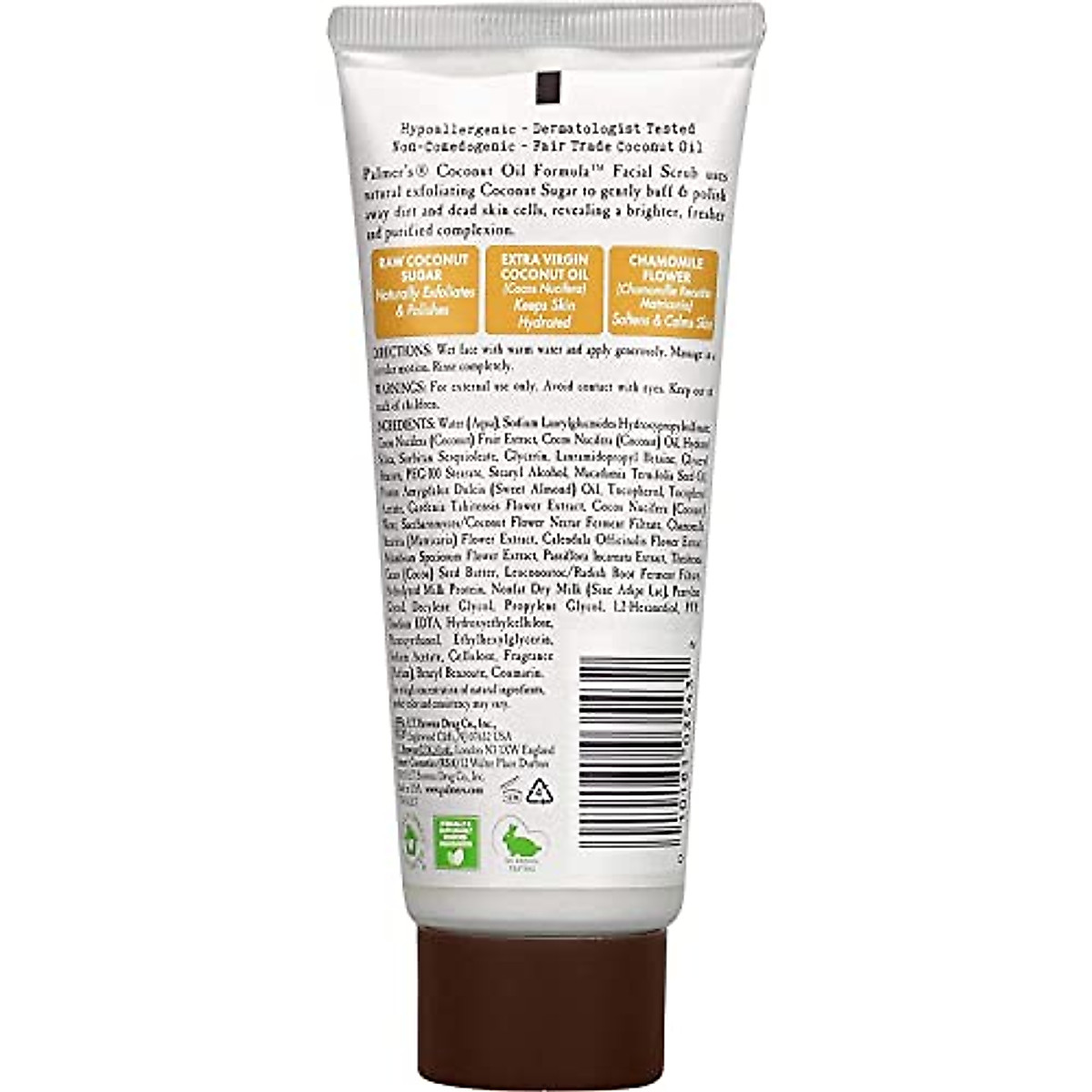 Palmers Coconut Sugar Facial Scrub 3.17 Ounce (2 Pack)