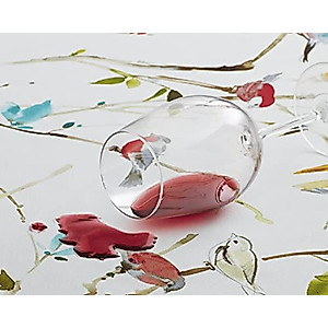 Benson Mills Indoor-Outdoor Spillproof Fabric Tablecloth for Spring/Summer/Party/Picnic (52" x 52" Square, Menagerie)