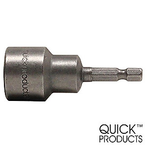 Quick Products QPLSJS Deluxe Quick-Connect Heavy-Duty Scissor Jack Leveling Socket for Power Drill - Each